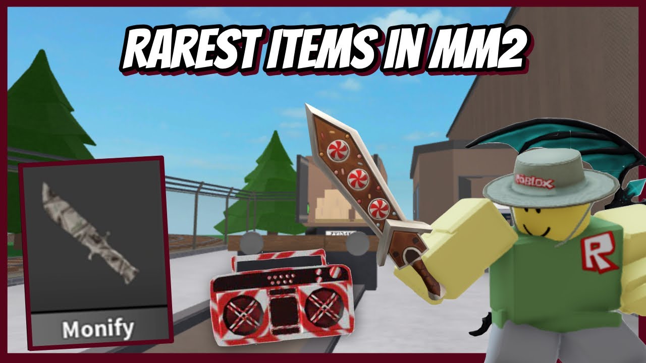 THE RAREST ITEMS IN MM2 - YouTube
