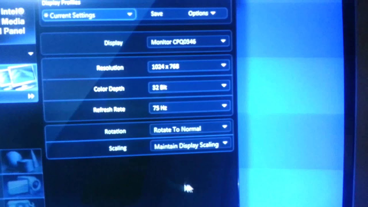 Flickering desktop - YouTube