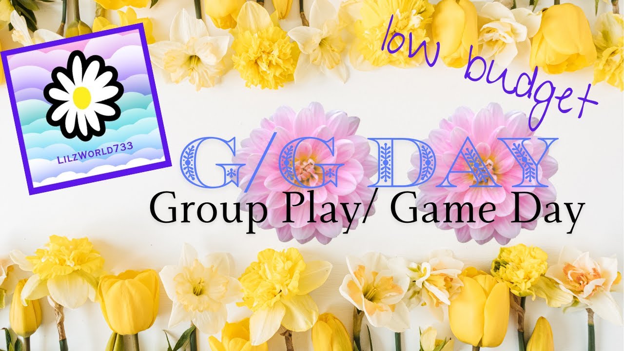 GG Day! Group Play Game Day Savings Challenges | Free Challenges ...