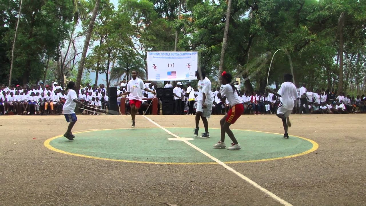 Double Dutch Opening Ceremony, Guinea, West Africa. - YouTube