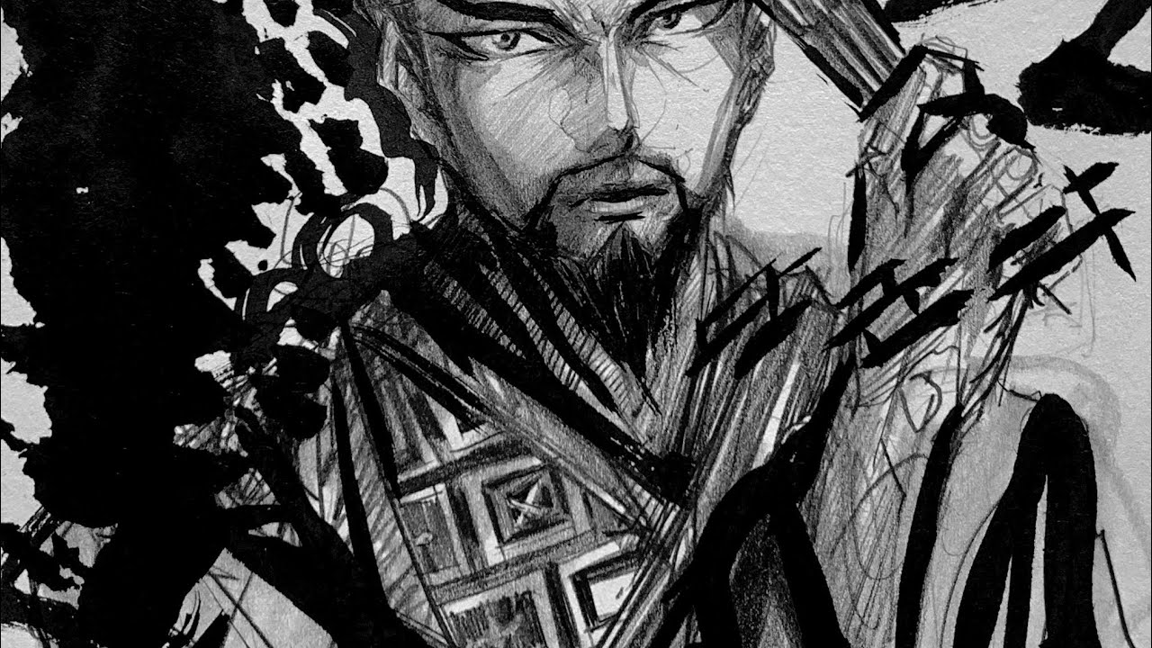 화산귀환 당군악 대충 그리는 방법 Return of the Blossoming Blade Tang Gunak Drawing ...