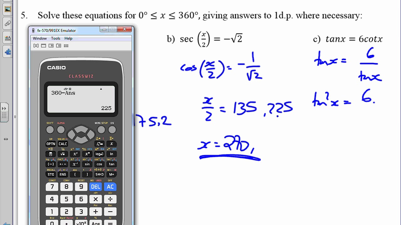 Trig 1, Q5 - YouTube