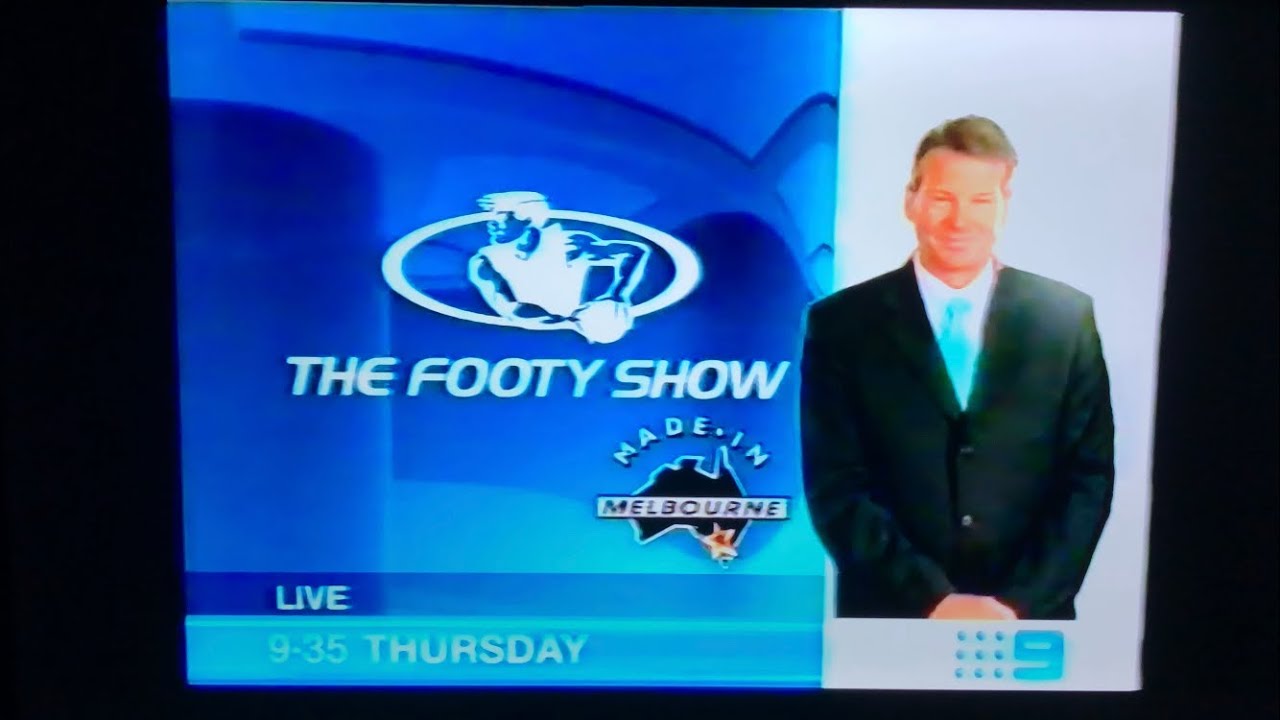 Channel Nine AFL Footy Show Promo 2005 - YouTube