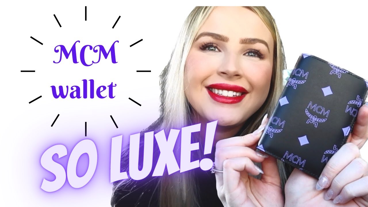 MCM wallet unboxing and review | Designer wallet - YouTube