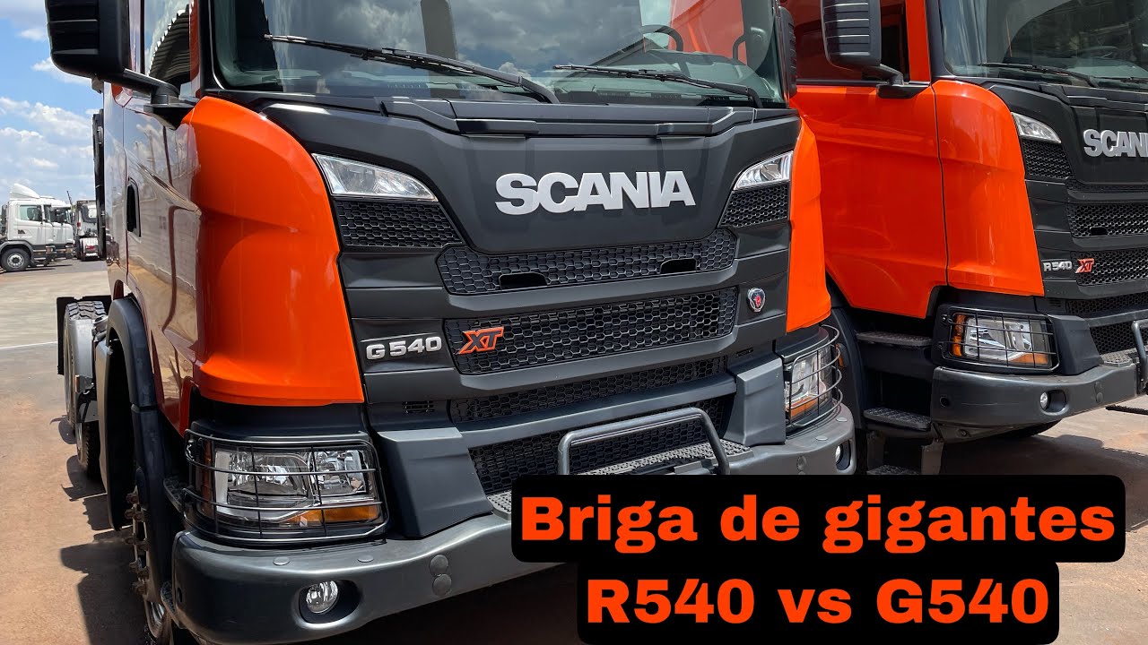 Scania G540 e R540 XT - YouTube