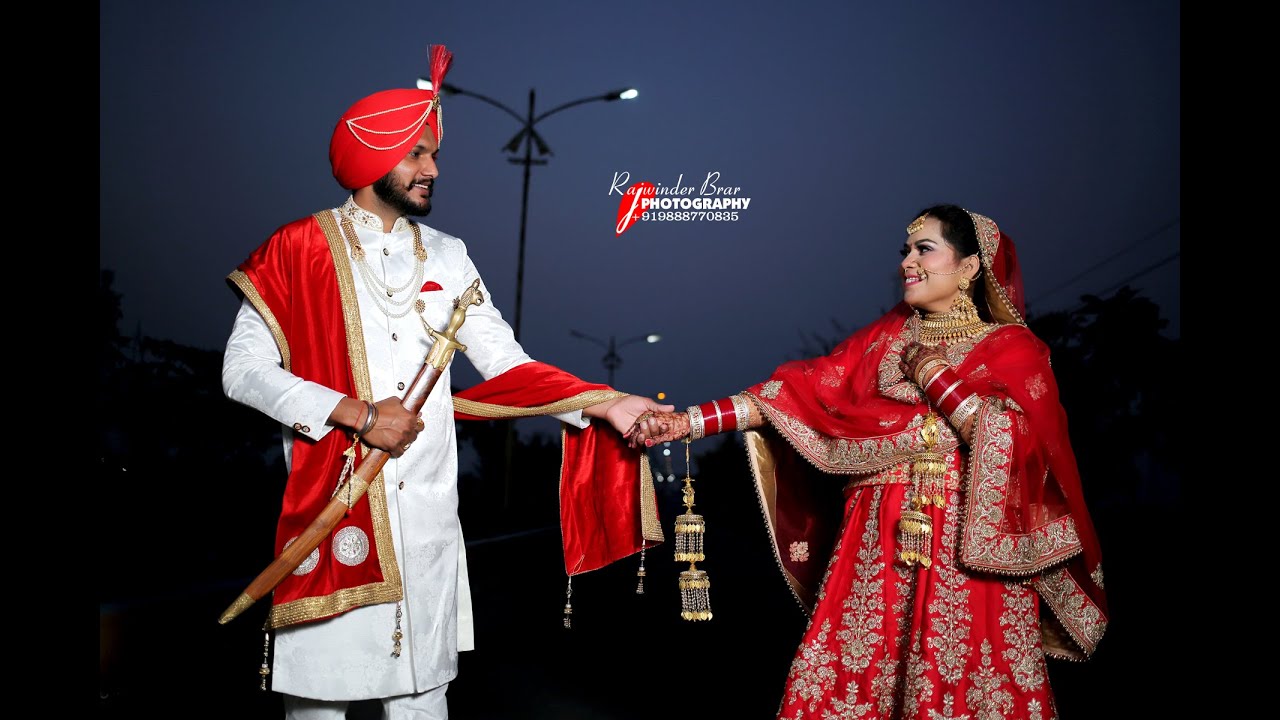 WEDDING HIGHLIGHTS BEST COUPLE (LOVEPREET&HARPINDER)RAJWINDER BRAR ...