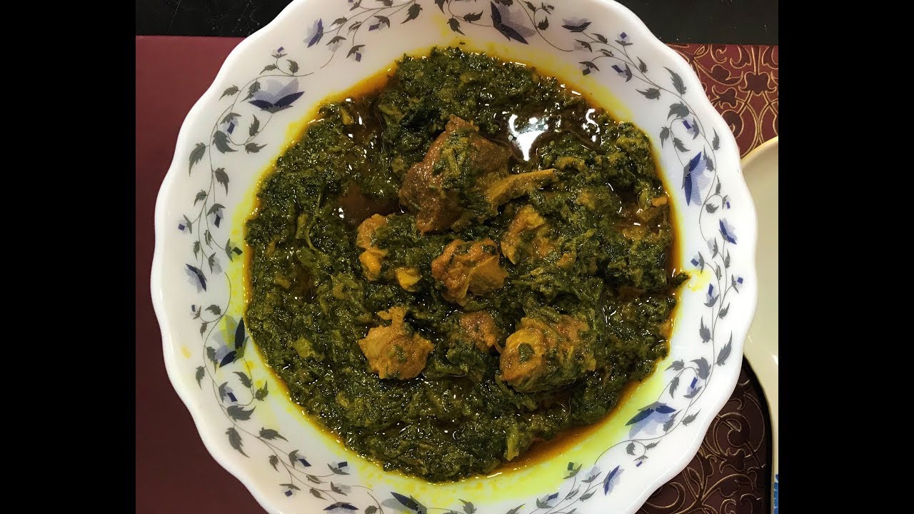 PALAK GOSHT RECIPE | SPINACH MUTTON | EASY MUTTON RECIPE| - YouTube