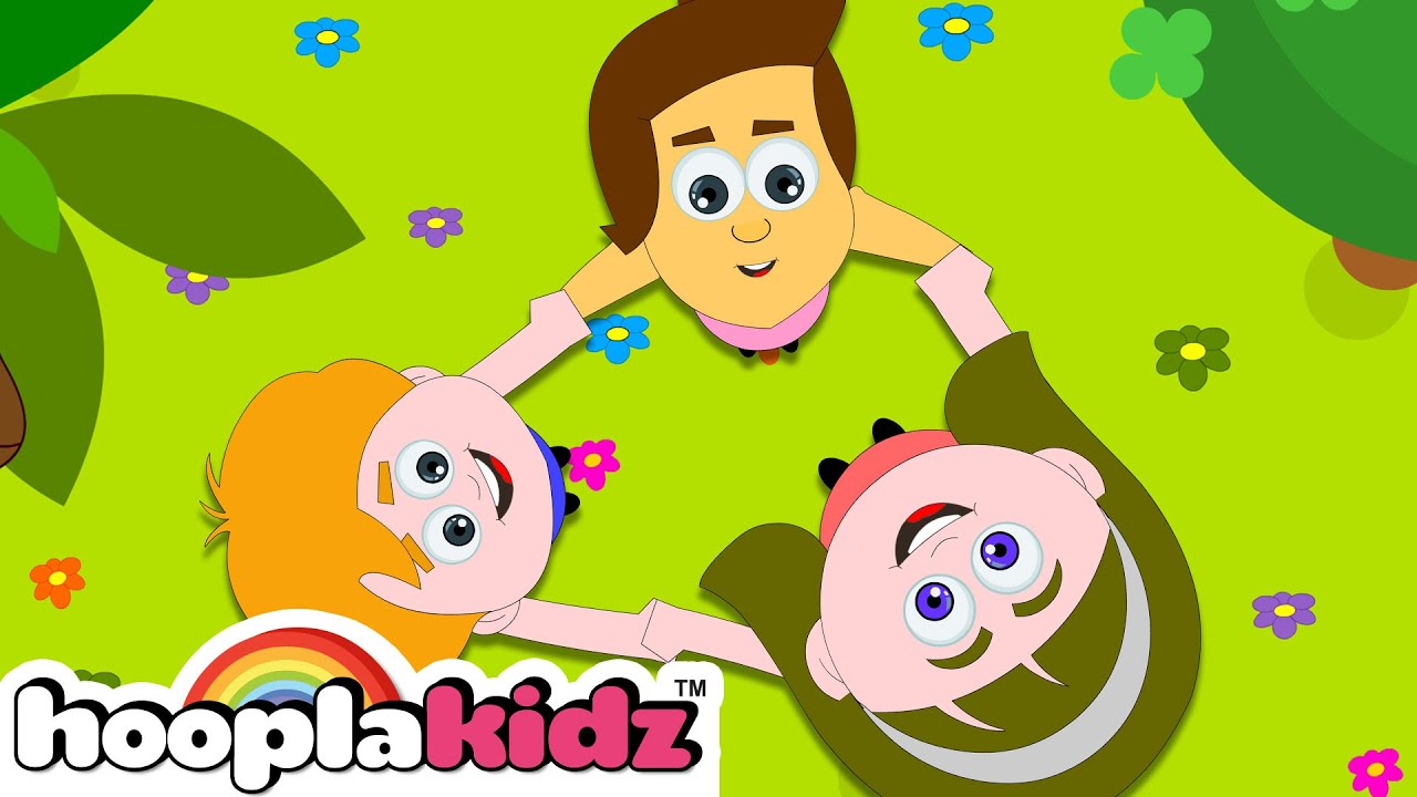 Ringa Ringa Roses (NEW) | Fun Classic Nursery Rhymes By HooplaKidz ...