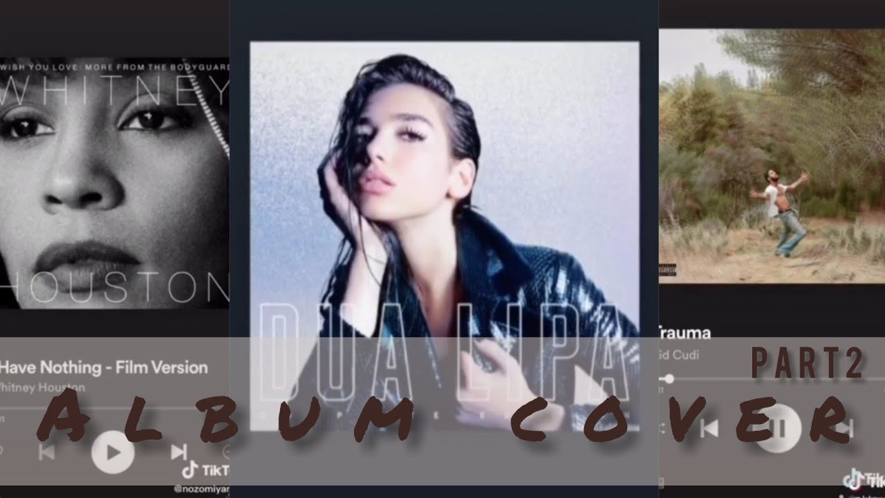 TIKTOK ALBUM COVER CHALLENGE (COMPILATION) PART 2 - YouTube