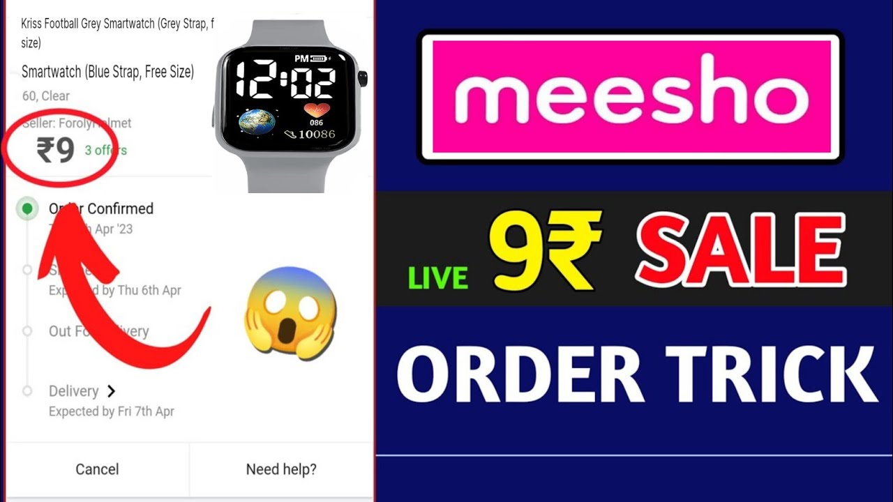 Meesho ₹9 rupee sale | New loot offer today🤫 Free shopping loot today ...