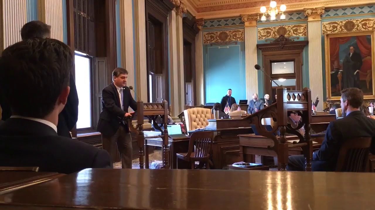 Sen. Patrick Colbeck denounces Muslim Brotherhood in Michigan Senate ...
