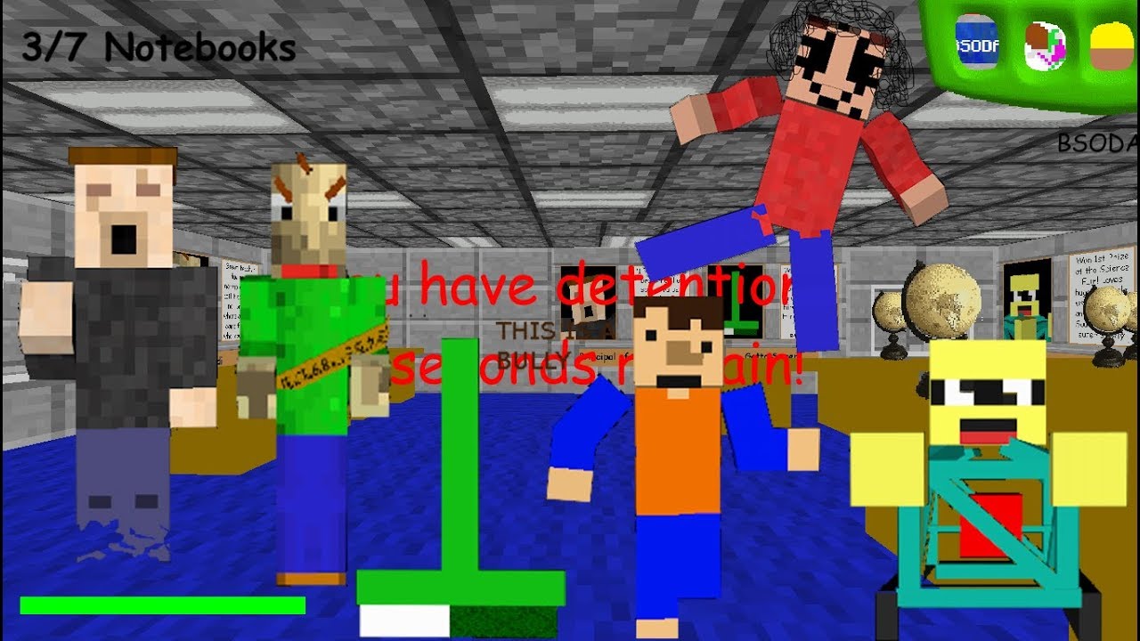 Baldi's Craft Edition [Baldi Mod] - YouTube