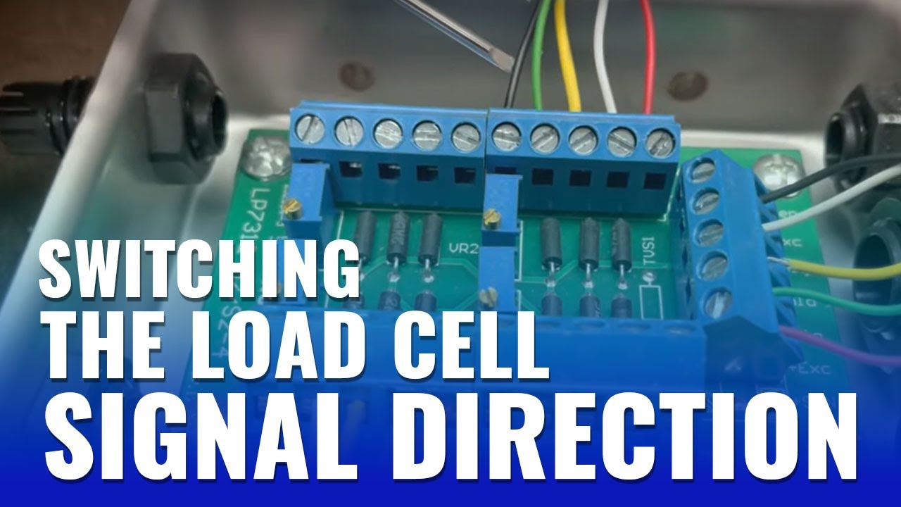 How to switch the Signal direction of your load cell by SellEton scales ...