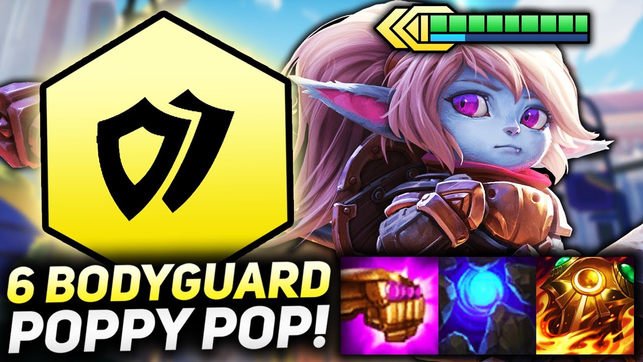 6 BODYGUARD POPPY AP CRIT CARRY ONE-SHOTS BACKLINE ENEMIES ...