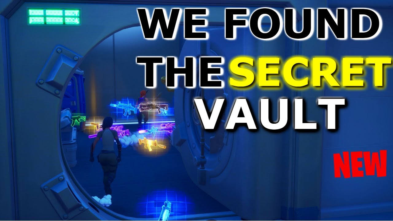 WE FOUND THE SECRET VAULT!! (Fortnite CH2 S2) - YouTube
