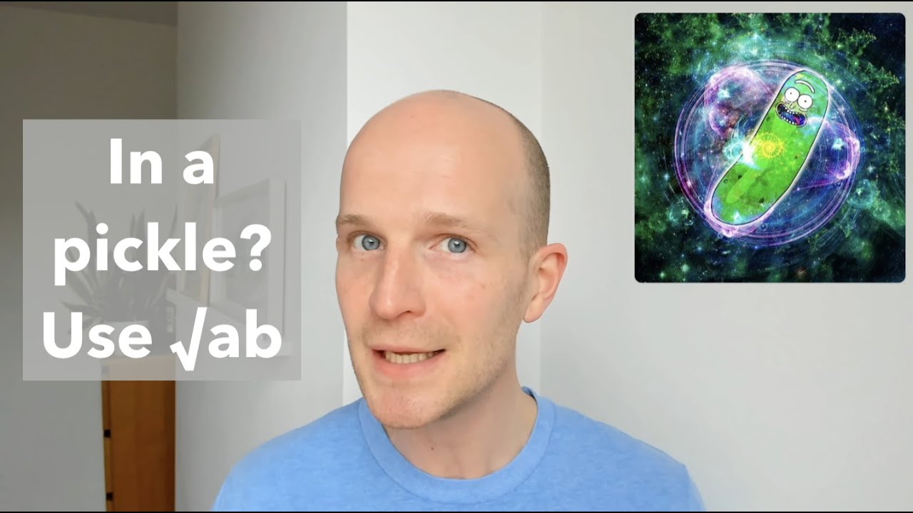 In a pickle? Use the geometric mean! - Casual Physics 014 - YouTube