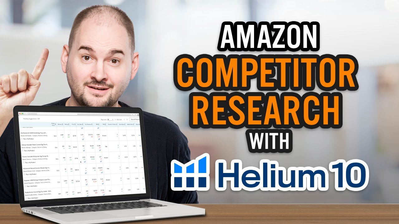 How to Do Competitor Research Using Helium 10 for any Amazon ASIN - YouTube
