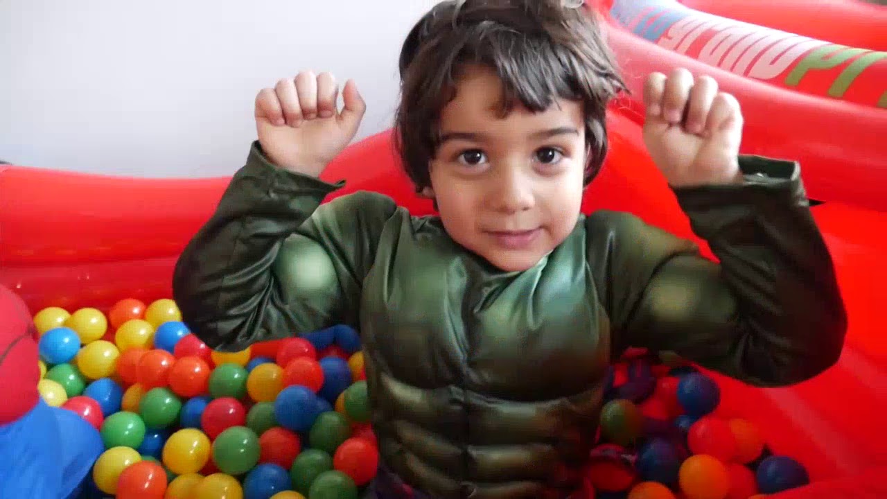 GIANT BALL PIT SURPRISE TOYS CHALLENGE Disney Cars Toys ... - YouTube