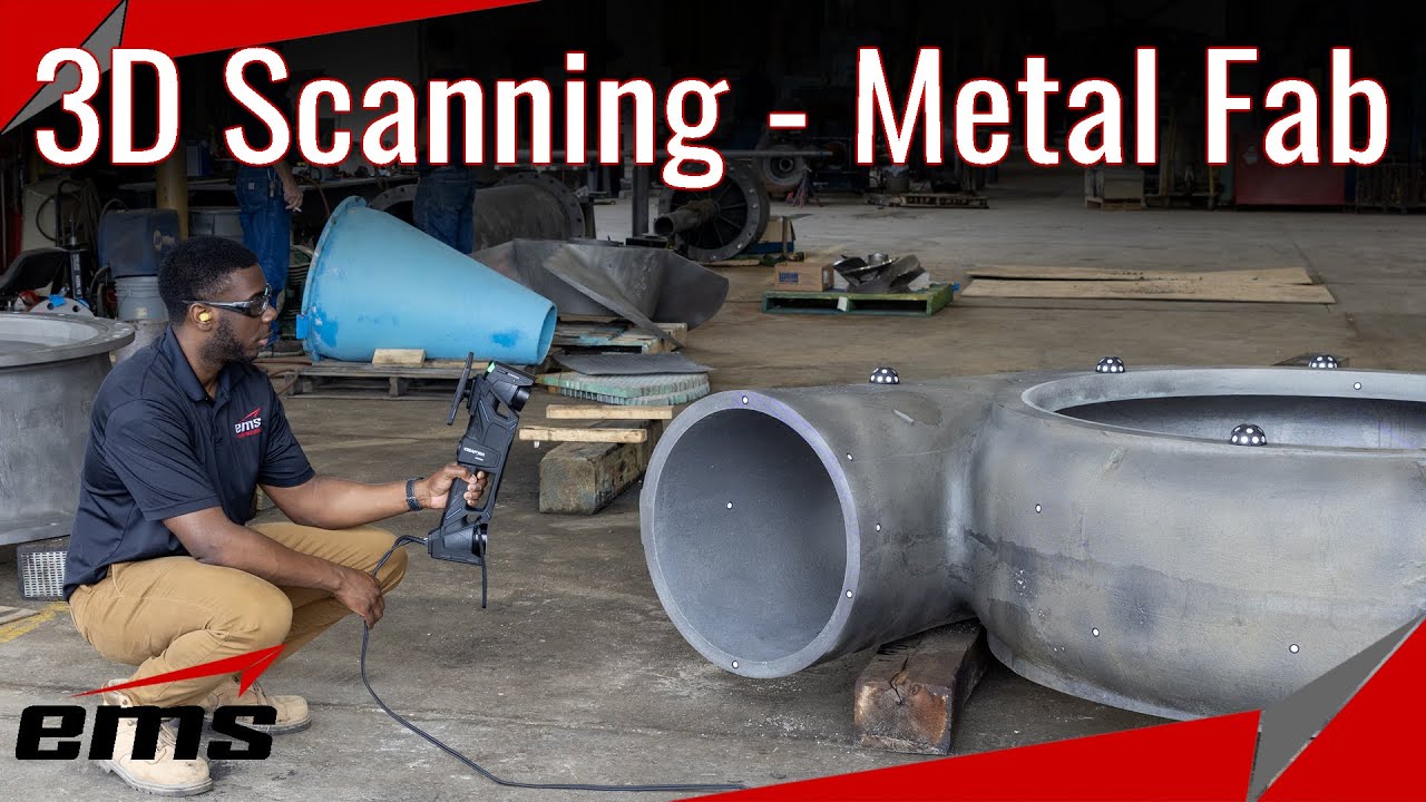 3D Scanning for Metal Fabrication - YouTube