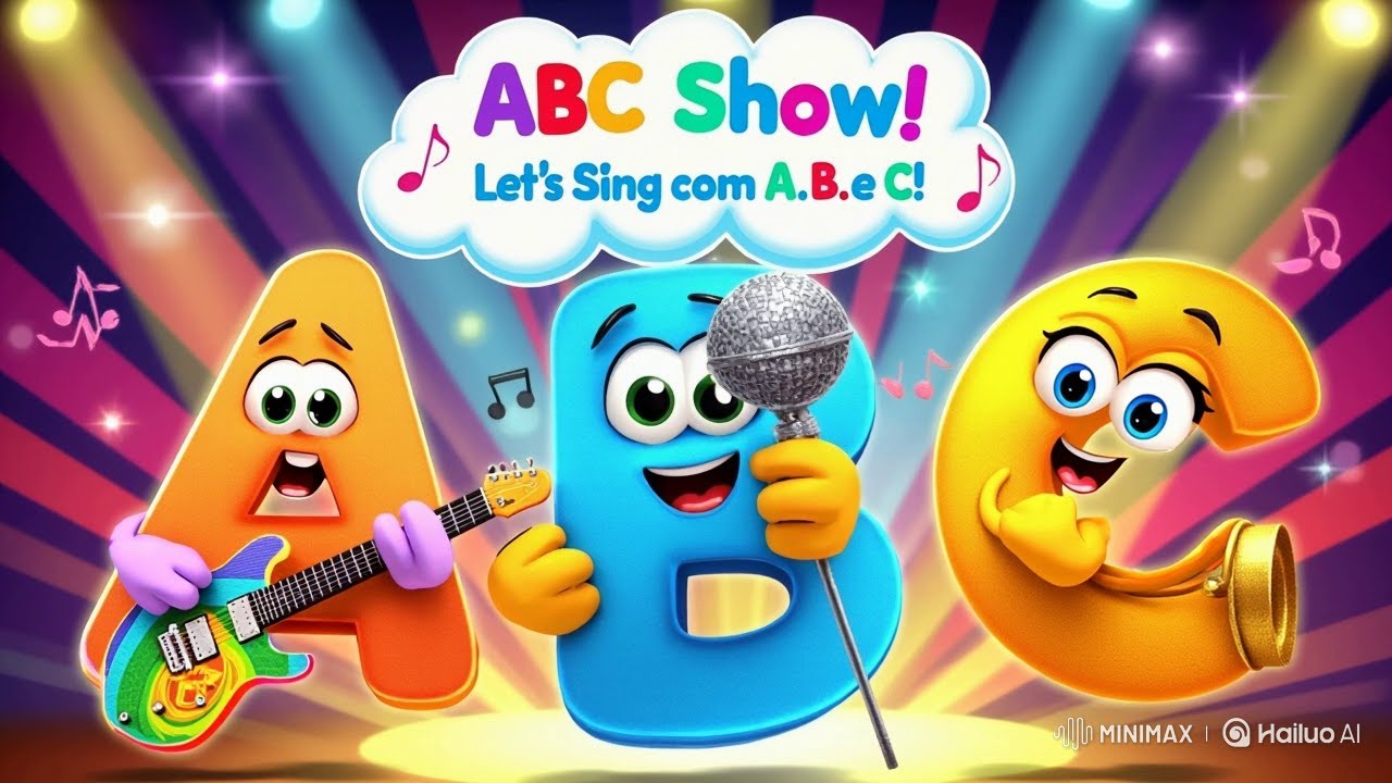ABC Show! Let’s Sing com A, B e C! 🅰️🎸🎺 - YouTube
