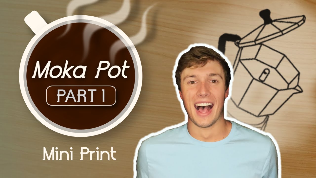 "Moka Pot" Woodblock Print Series, Part 1 (Design) | Japanese ...