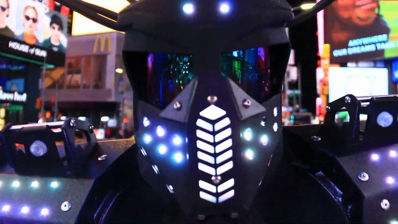 TLC Party Robot Takes Over New York City - YouTube
