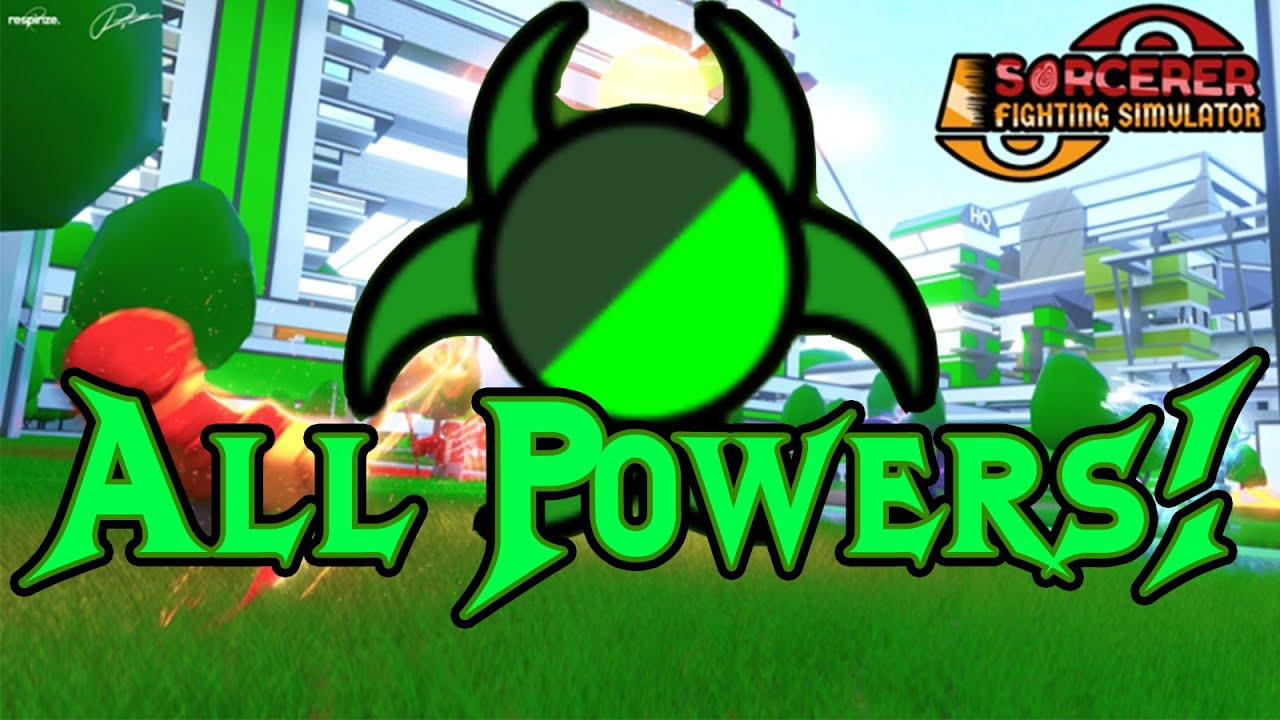 *ALL* ACID Powers Showcase!! | Roblox Sorcerer Fighting Simulator - YouTube