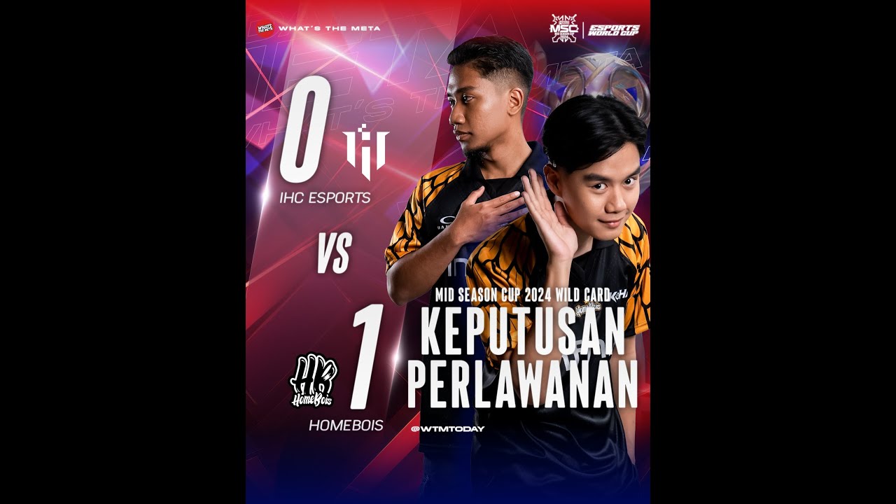 UDIL MENGGILA GAME 1 HOMEBOIS VS ENTITY7 Babak Wild Card MLBB MSC 2024 ...
