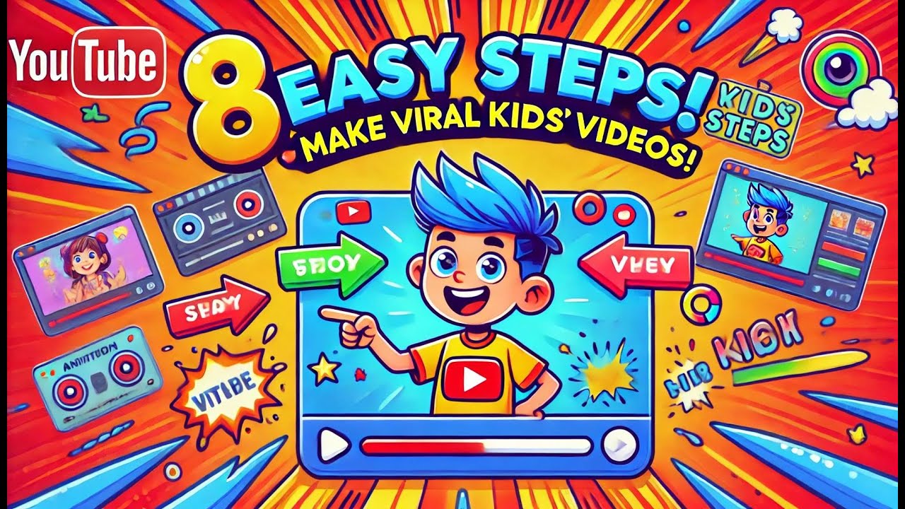 8 Simple Steps to Create a HIT Animated Kids Video! (Go Viral!) - YouTube