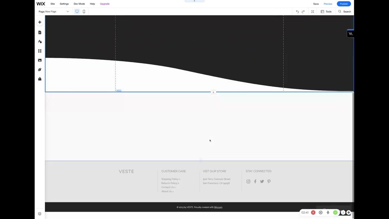 Shape Dividers on Your Strip - New WIX Feature overview! - YouTube