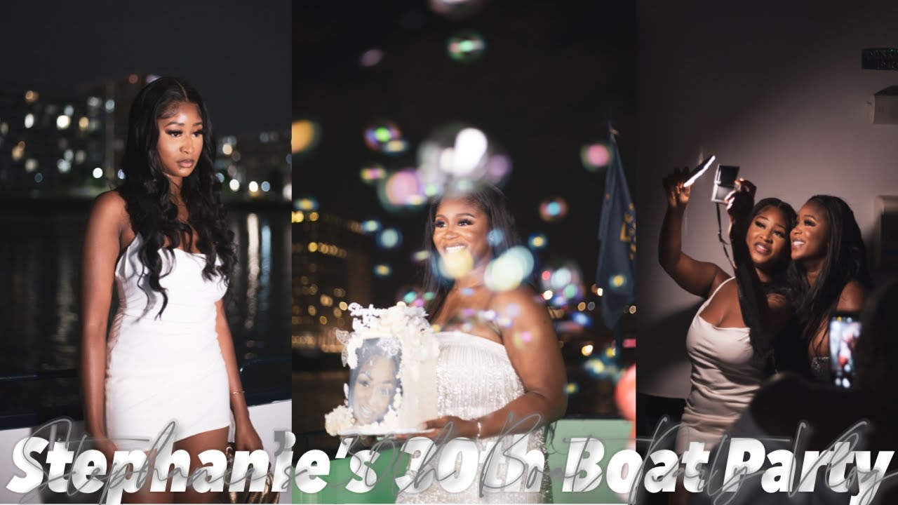 Stephanie's 30th Boat Party Celebration |Vlog | Precilla Chard - YouTube