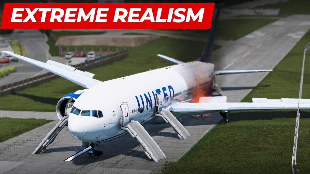 The Most REALISTIC Flight Simulator ADDON Now HAS PROPER CRASHES - YouTube