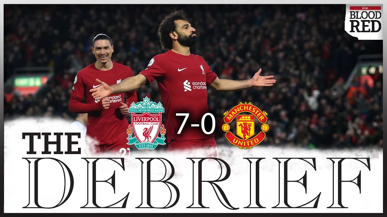 REDS THUMP UNITED 7-0 | Gakpo, Salah, Nunez & Firmino Goals | Liverpool ...