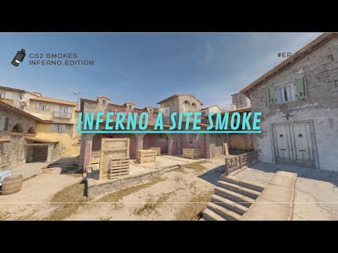 CS2 Smokes Lineup | Inferno A Site - YouTube