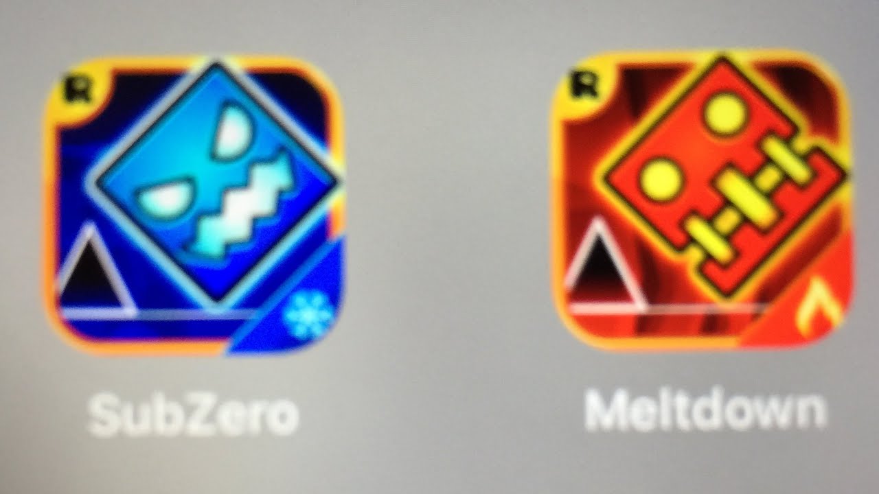 Training speedrun Geometry Dash Meltdown X Subzero (part 2 / 3 levels) - YouTube