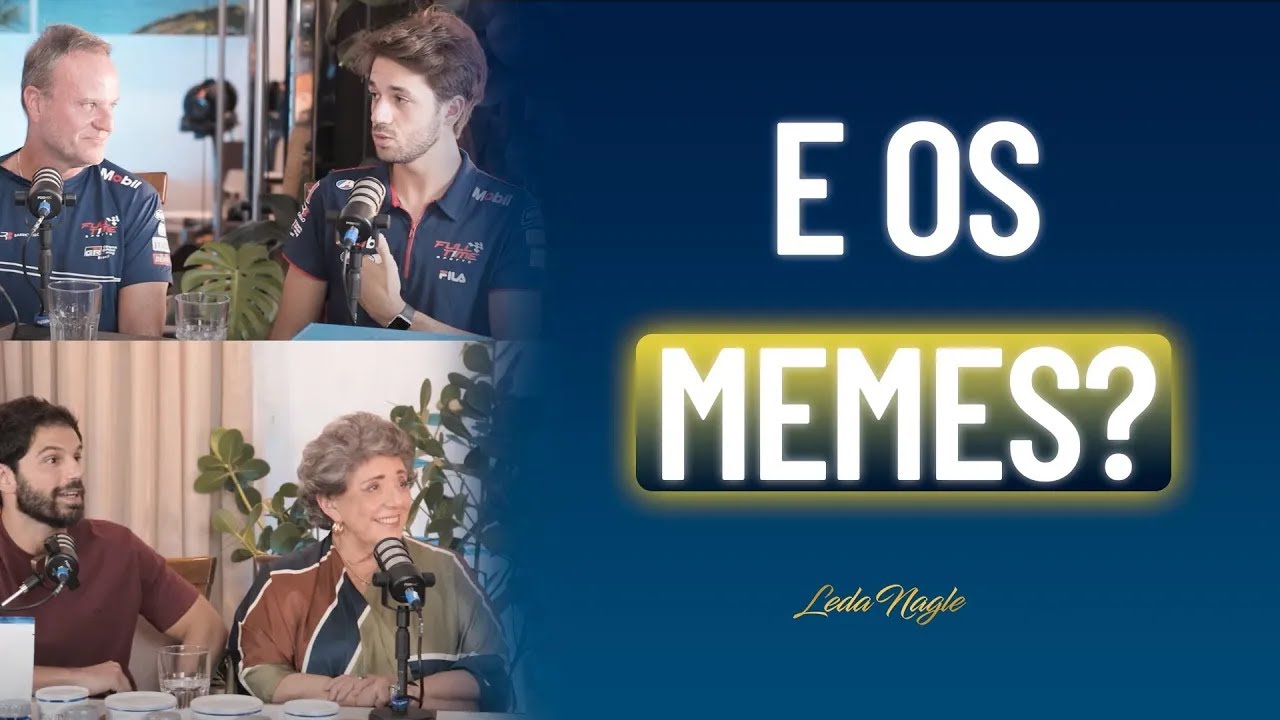 Rubinho Barrichello - Como ele lida com os memes? - YouTube