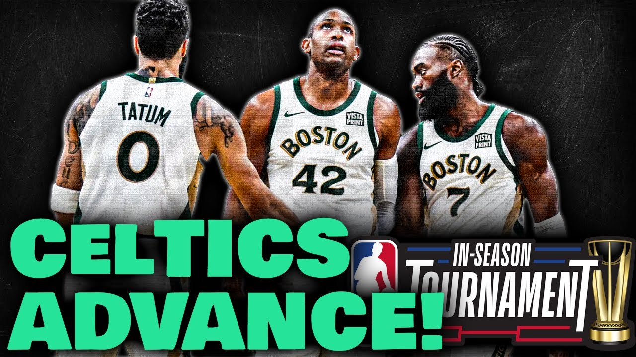 Celtics ADVANCE to the IST quarterfinals | First to the Floor - YouTube