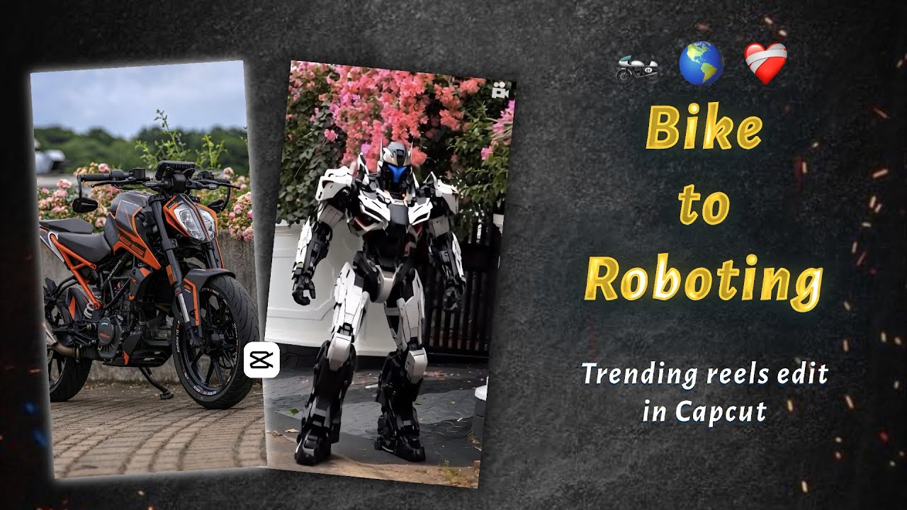bike to robot instagram trending reels edit |BIKE TO ROBOT ...