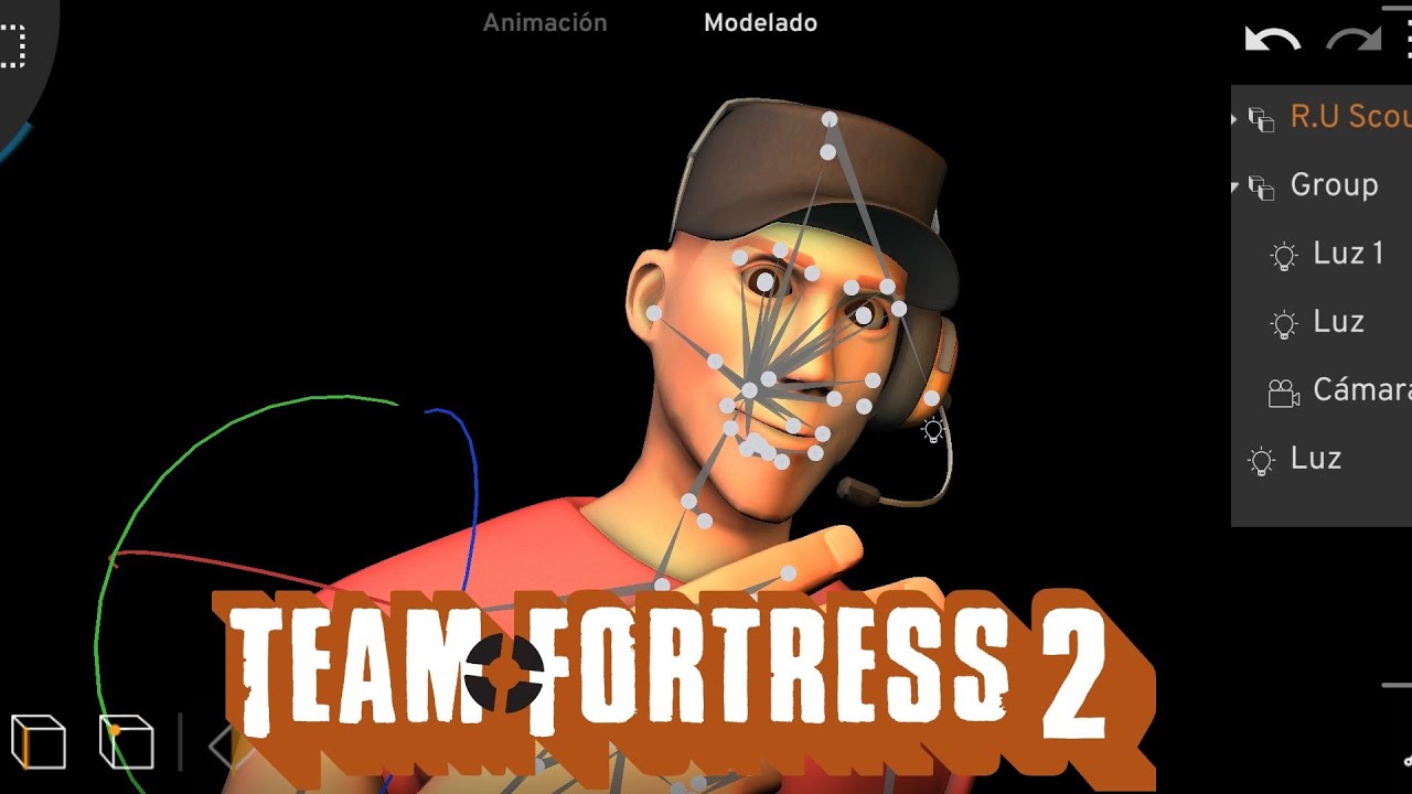 TF2 Scout [Universal Rig] Test - YouTube