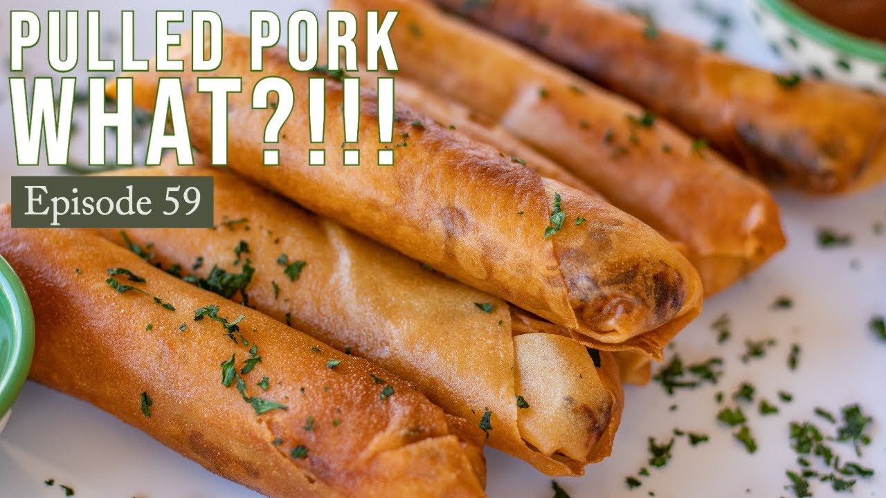 Pulled Pork Spring Rolls - YouTube