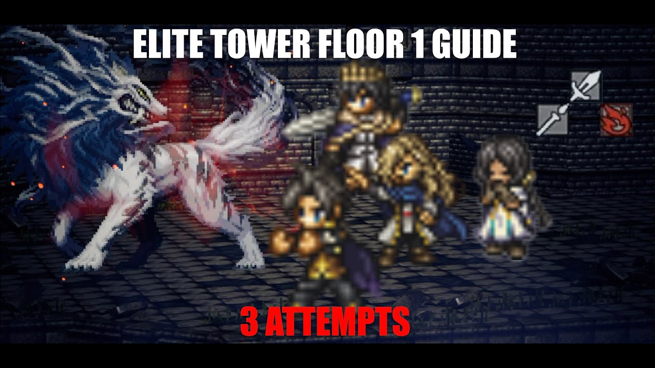 A Short and Simplified Guide for Floor 1 of the Elite Tower | Octopath ...