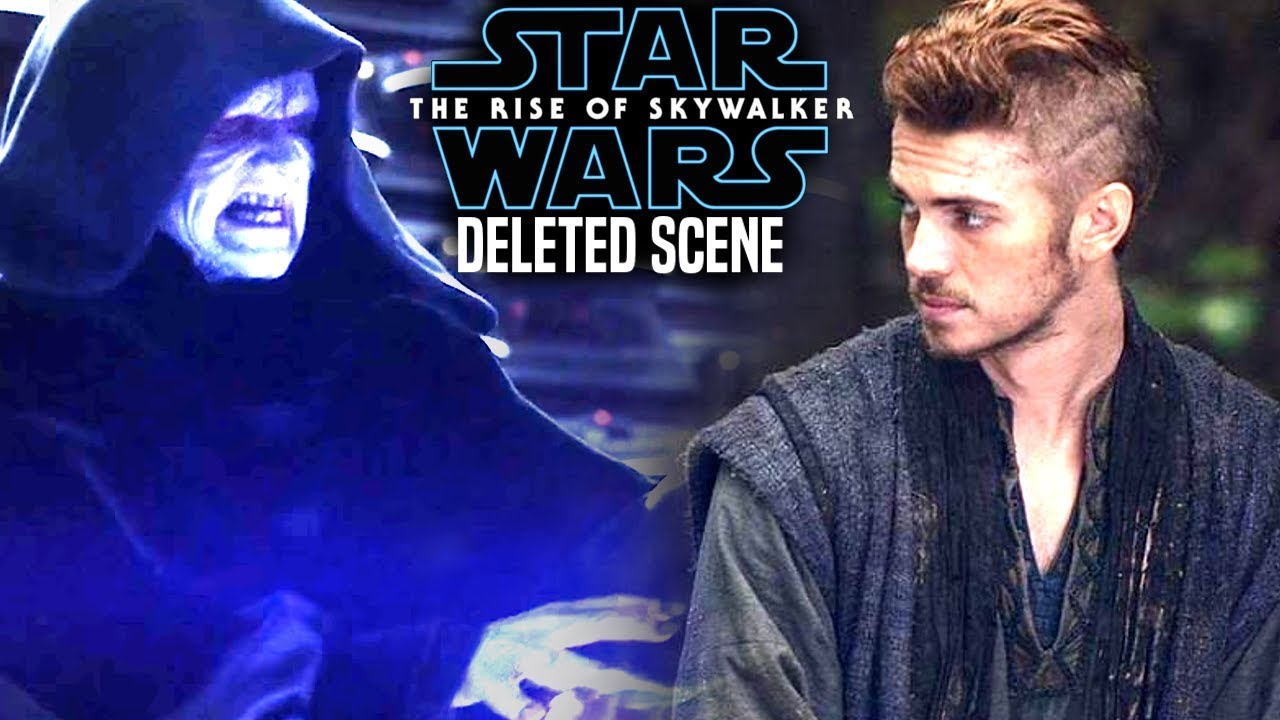 The Rise Of Skywalker Deleted Anakin Scene Explained! Get READY (Star ...