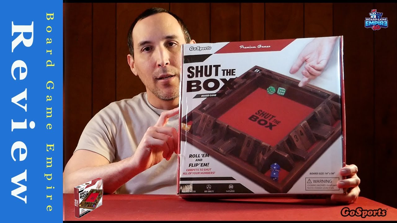 Shut the Box PlayThrough & Review - YouTube
