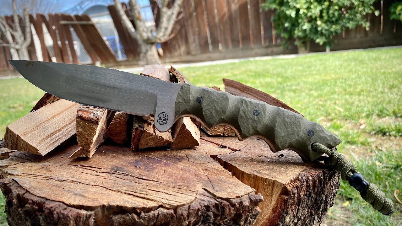 JD Custom Knives/Cutlery - 5 Point Hunter Test - YouTube