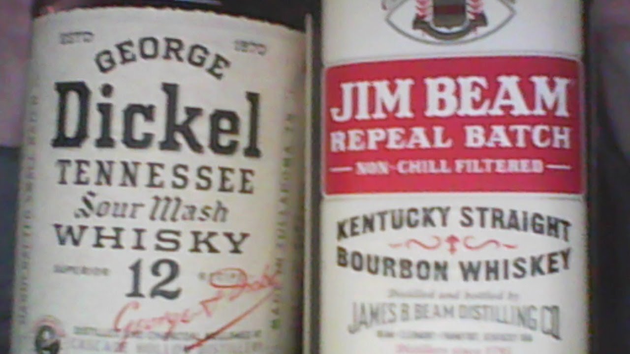 Dickel 12 vs. Jim Beam Repeal Batch - YouTube