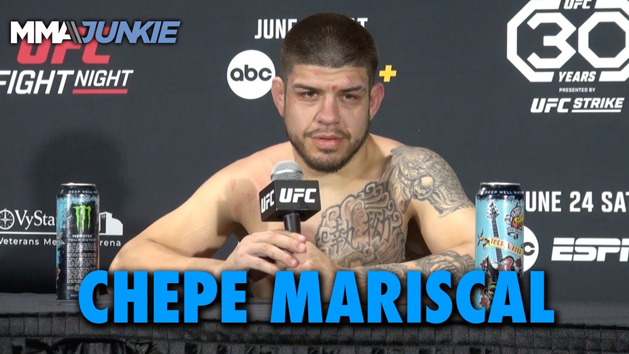 "I'm About It," Chepe Mariscal Reacts to Wild War in UFC Debut Win ...
