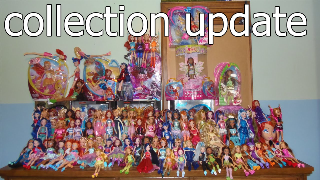 HUGE Winx Club Doll Collection Update 2016 - YouTube