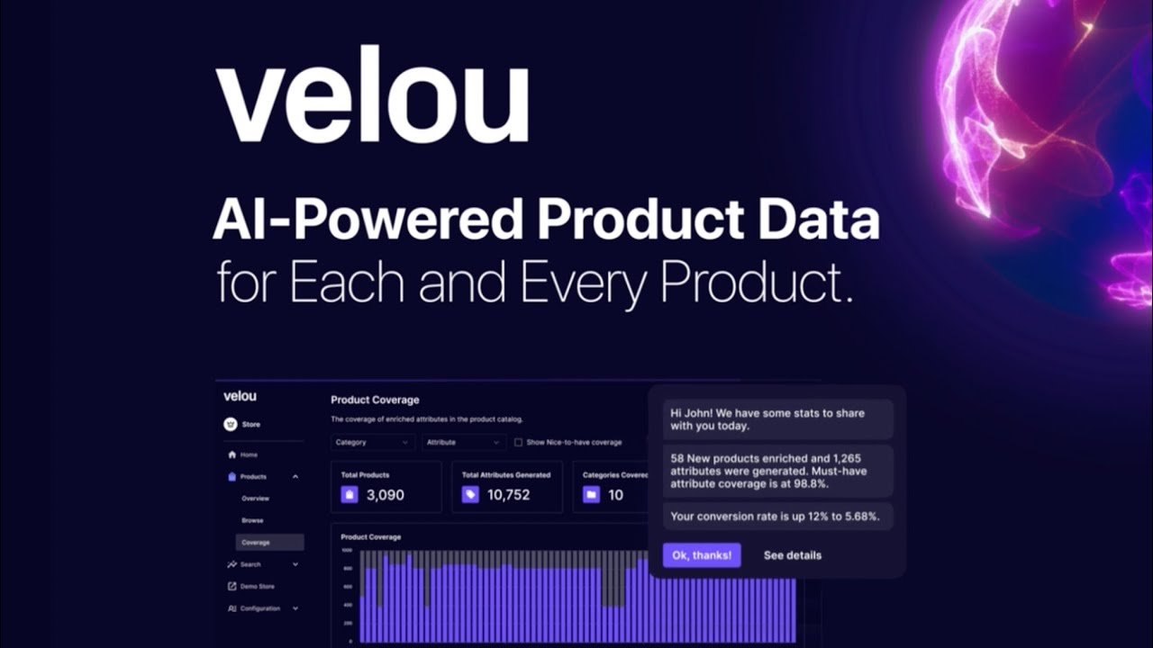 Velou Demos AI-Powered Product Data & Search - Discover the first AI ...