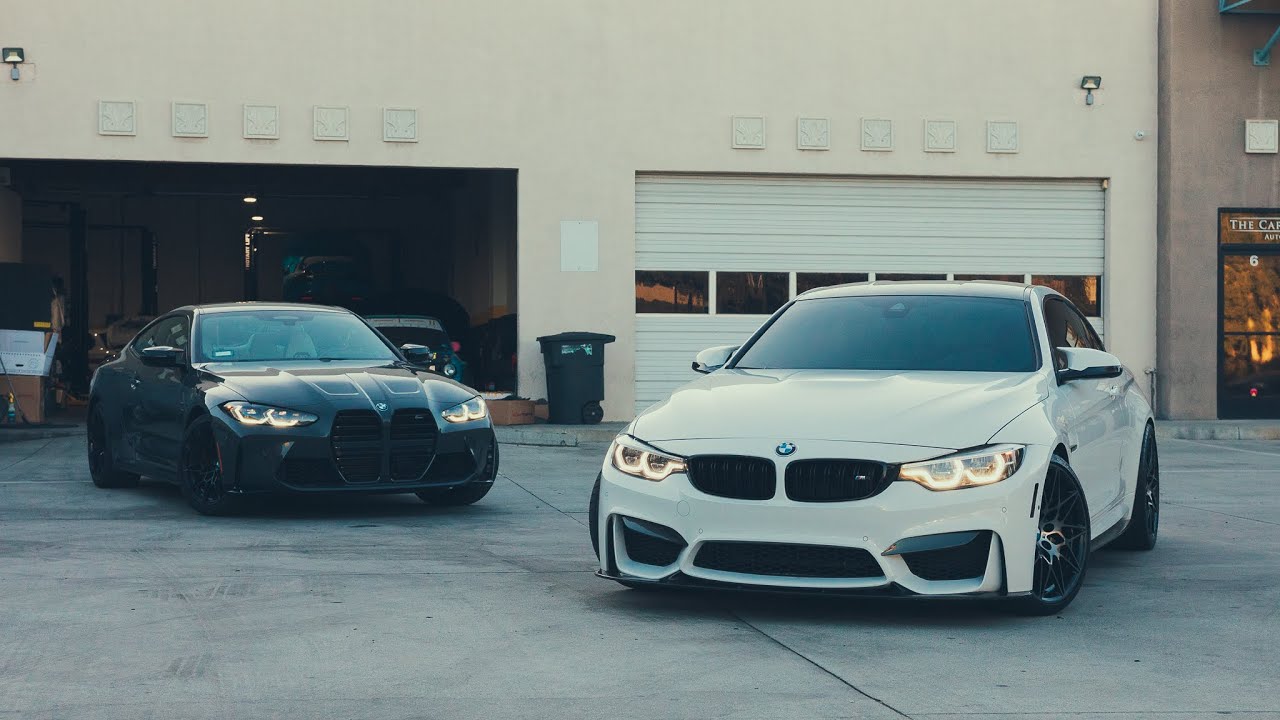 BMW G82 M4 CRAZY DRIFTING !! LOWERED AND EXHAUST - YouTube