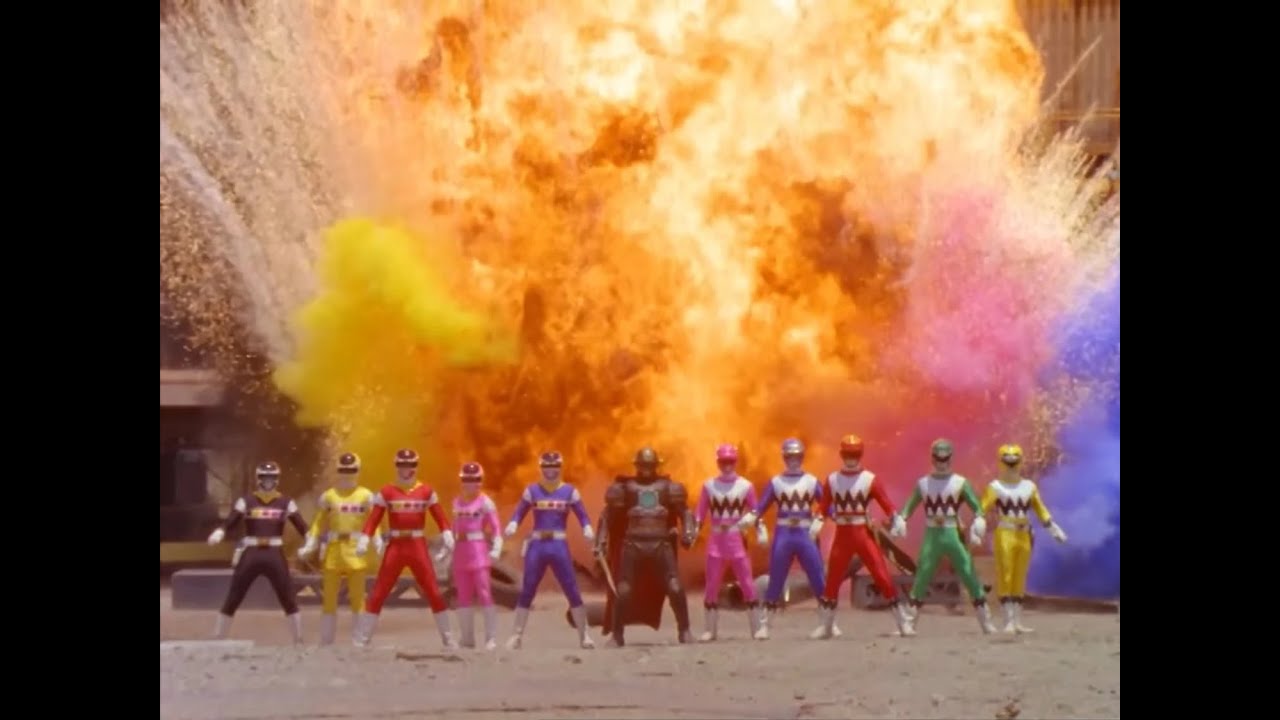 Power Rangers In Space Theme X Lost Galaxy Theme - YouTube